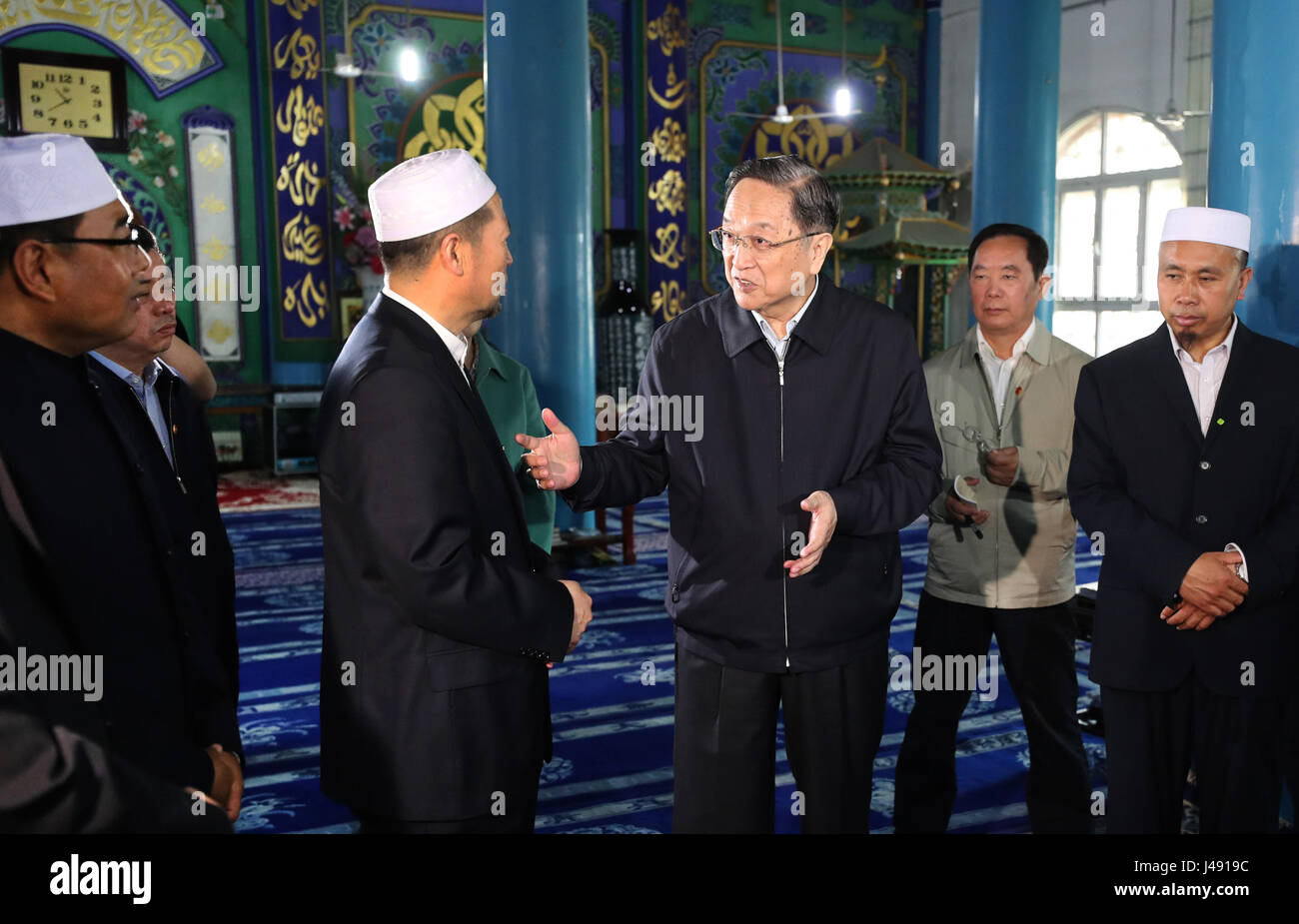 Yinchuan, China's Ningxia Hui Autonomous Region. 9th May, 2017. Yu ...