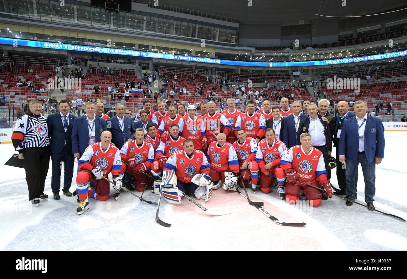 Sochi, Russia. 10th May, 2017. Russian President Vladimir Putin wearing ...