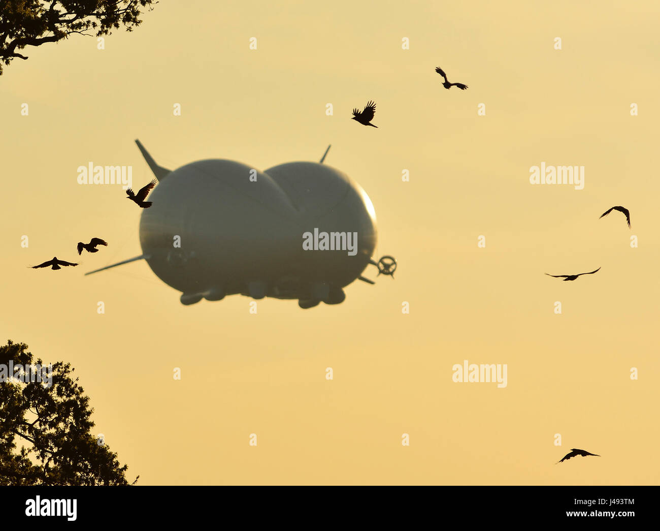 Bedfordshire UK, 10th May 2017. The Worlds largest Airship, the ...