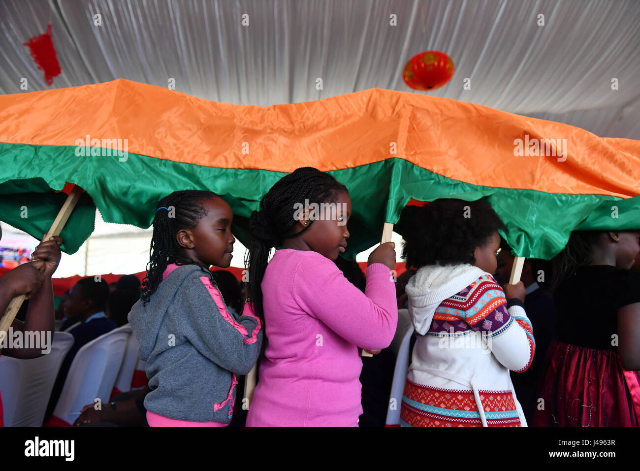 Nairobi, Kenya. 10th May, 2017. Students of Rusinga School perform ...
