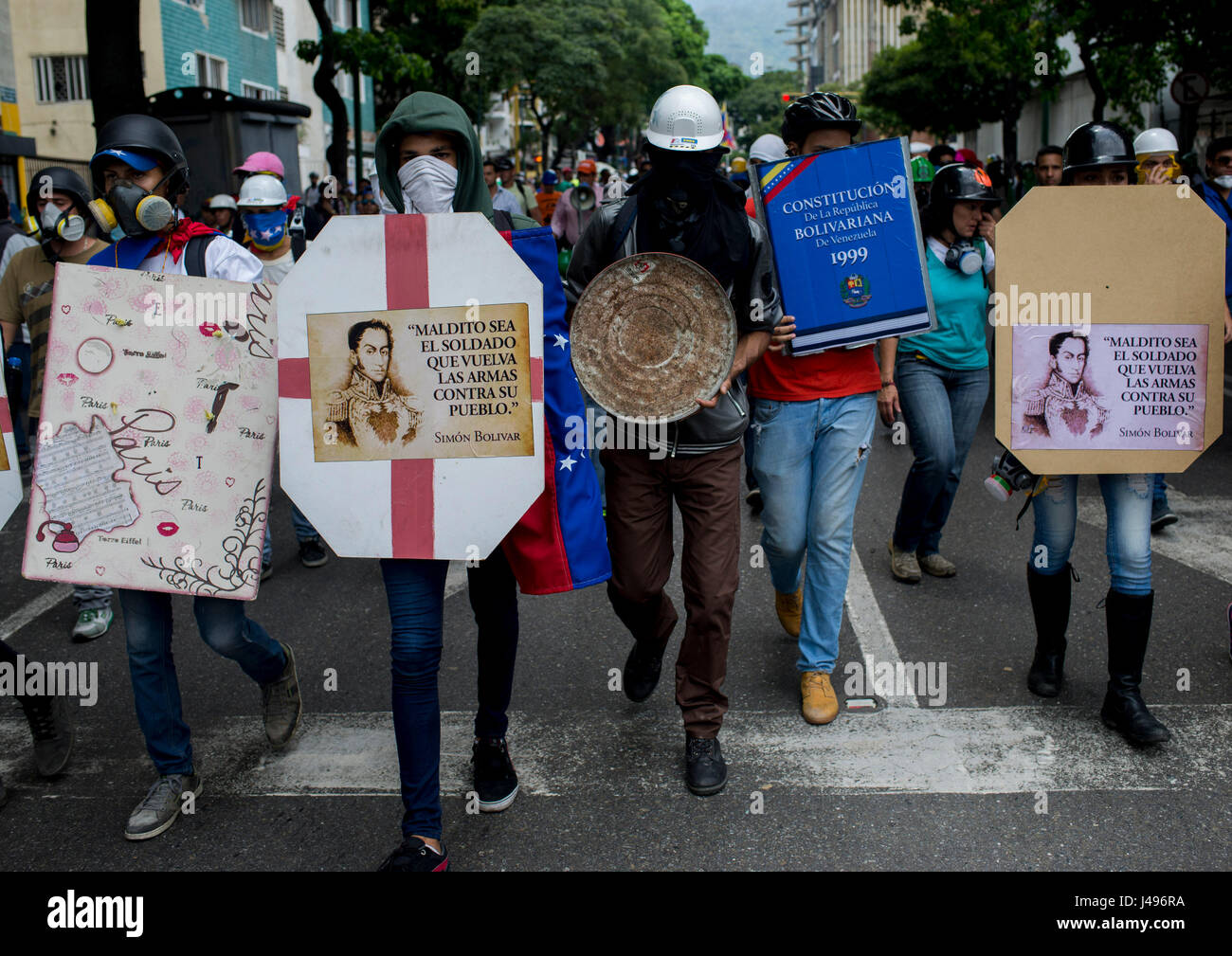 Venezuela protests caracas hi-res stock photography and images - Alamy