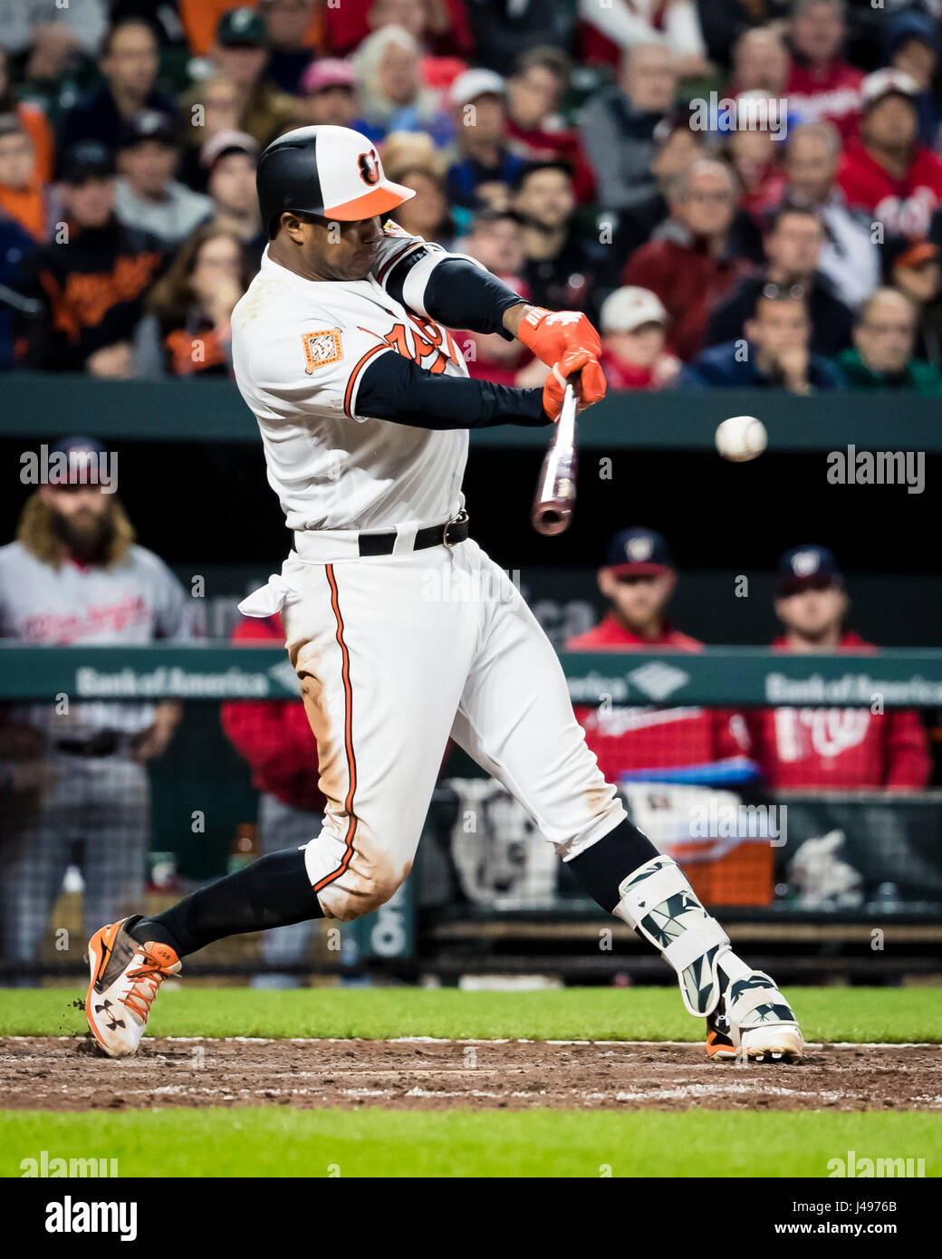 Baltimore, Maryland, USA. 09th May, 2017. Baltimore Orioles second ...