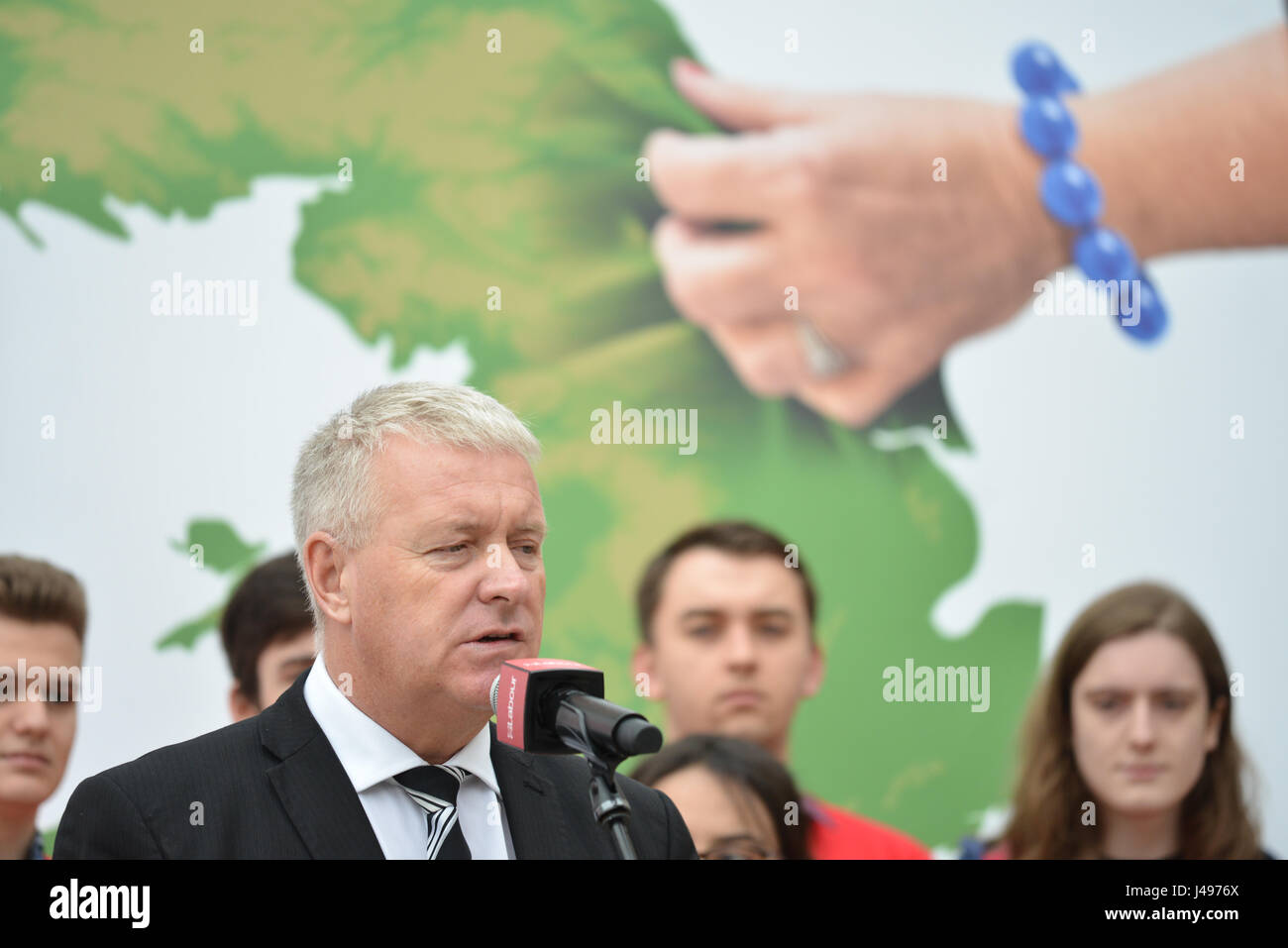 South Bank, London, UK. 11th May 2017. Ian Lavery launches Labour's ...