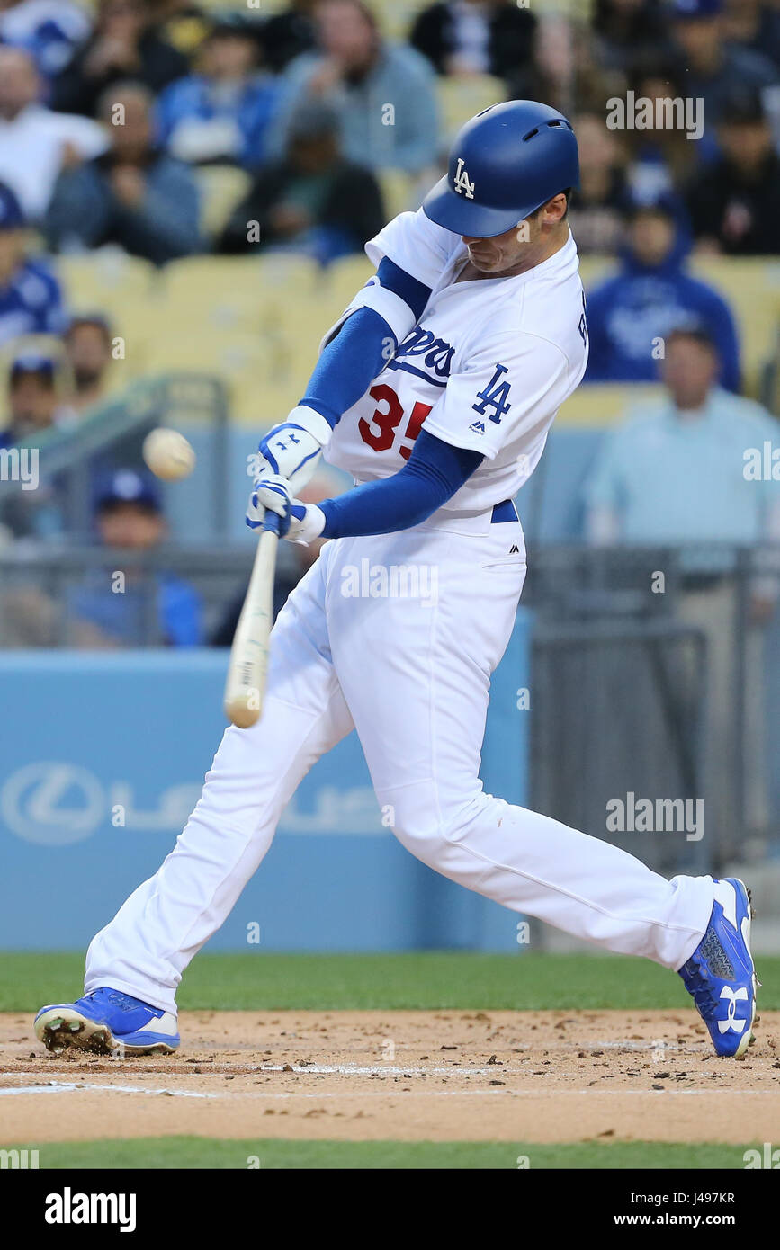 Los Angeles, CA, USA. 9th May, 2017. Los Angeles Dodgers left fielder ...