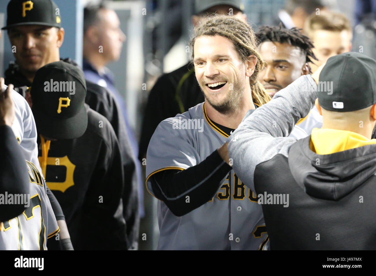 Los Angeles, CA, USA. 9th May, 2017. Pittsburgh Pirates right fielder ...