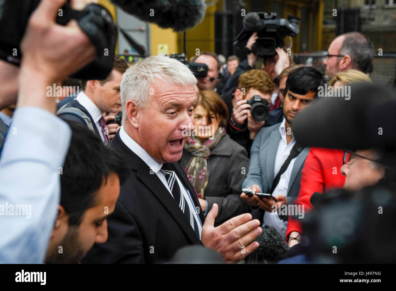 London, UK. 11 May 2017. Ian Lavery MP, National Elections and ...