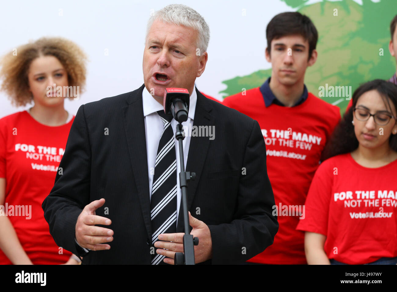 London, UK. 11th May, 2017. Ian Lavery MP launches Labour Party's ...