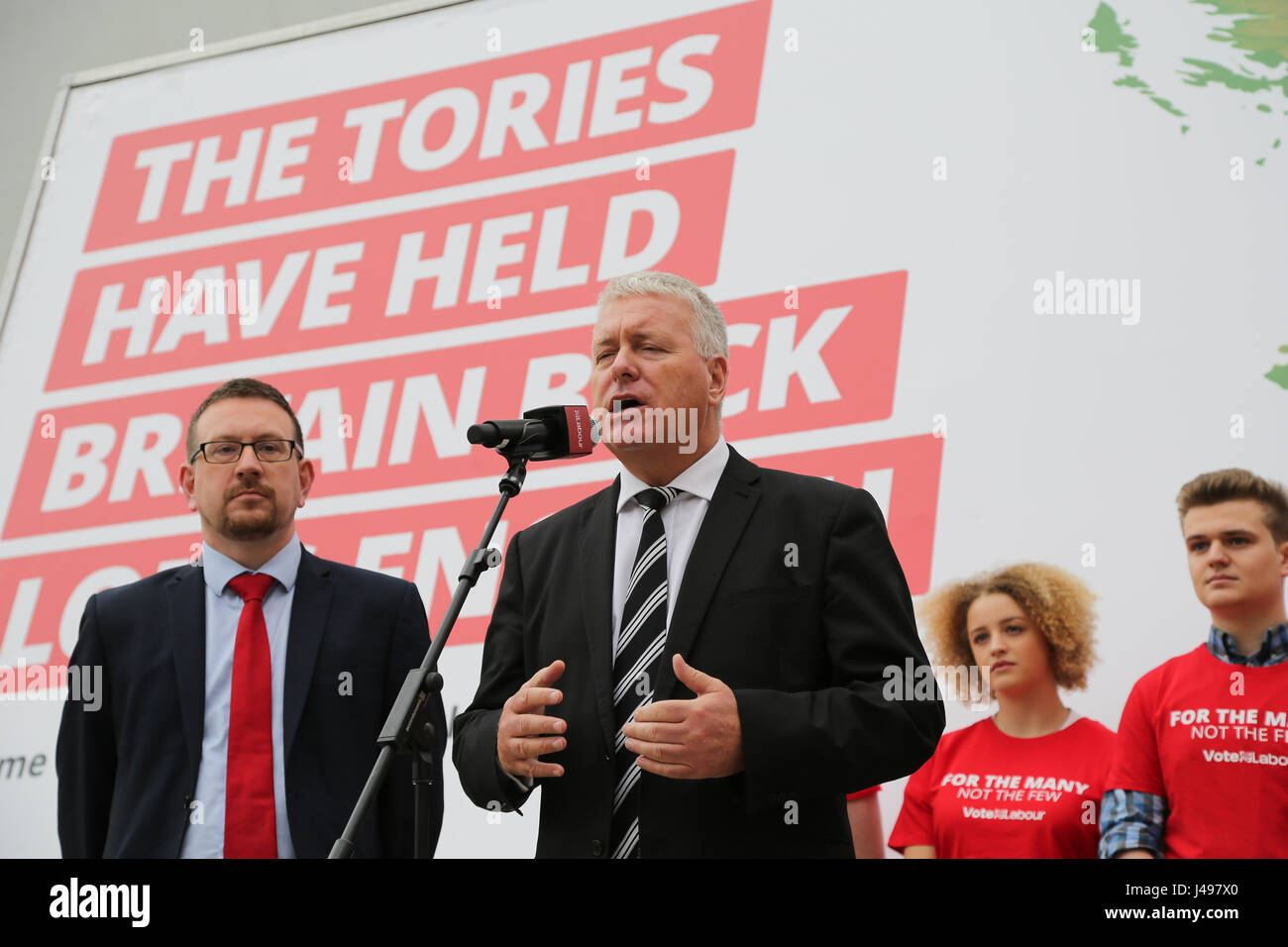 London, UK. 11th May, 2017. Ian Lavery MP launches Labour Party's ...