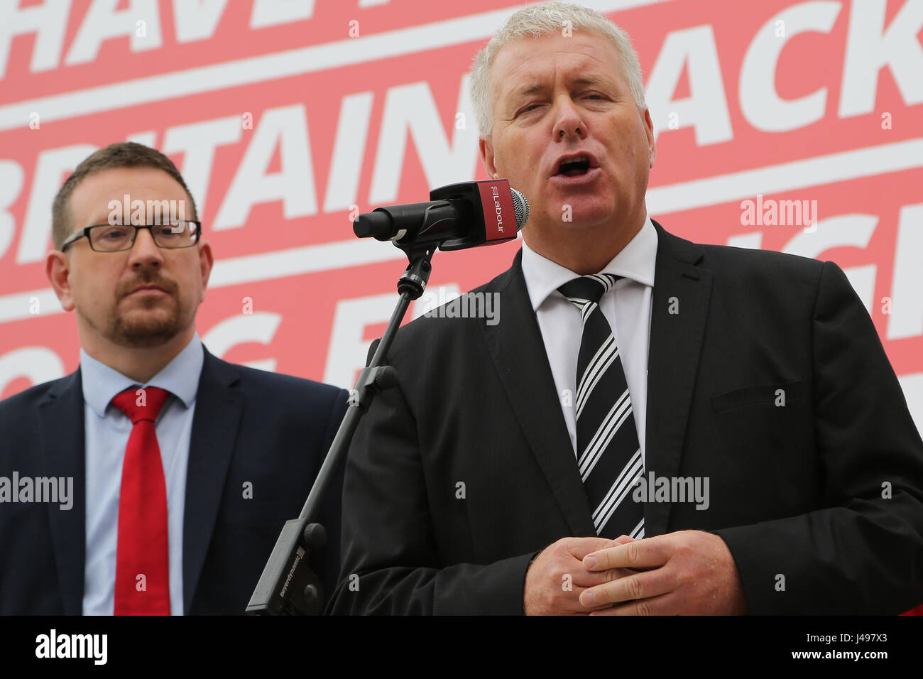 London, UK. 11th May, 2017. Ian Lavery MP launches Labour Party's ...