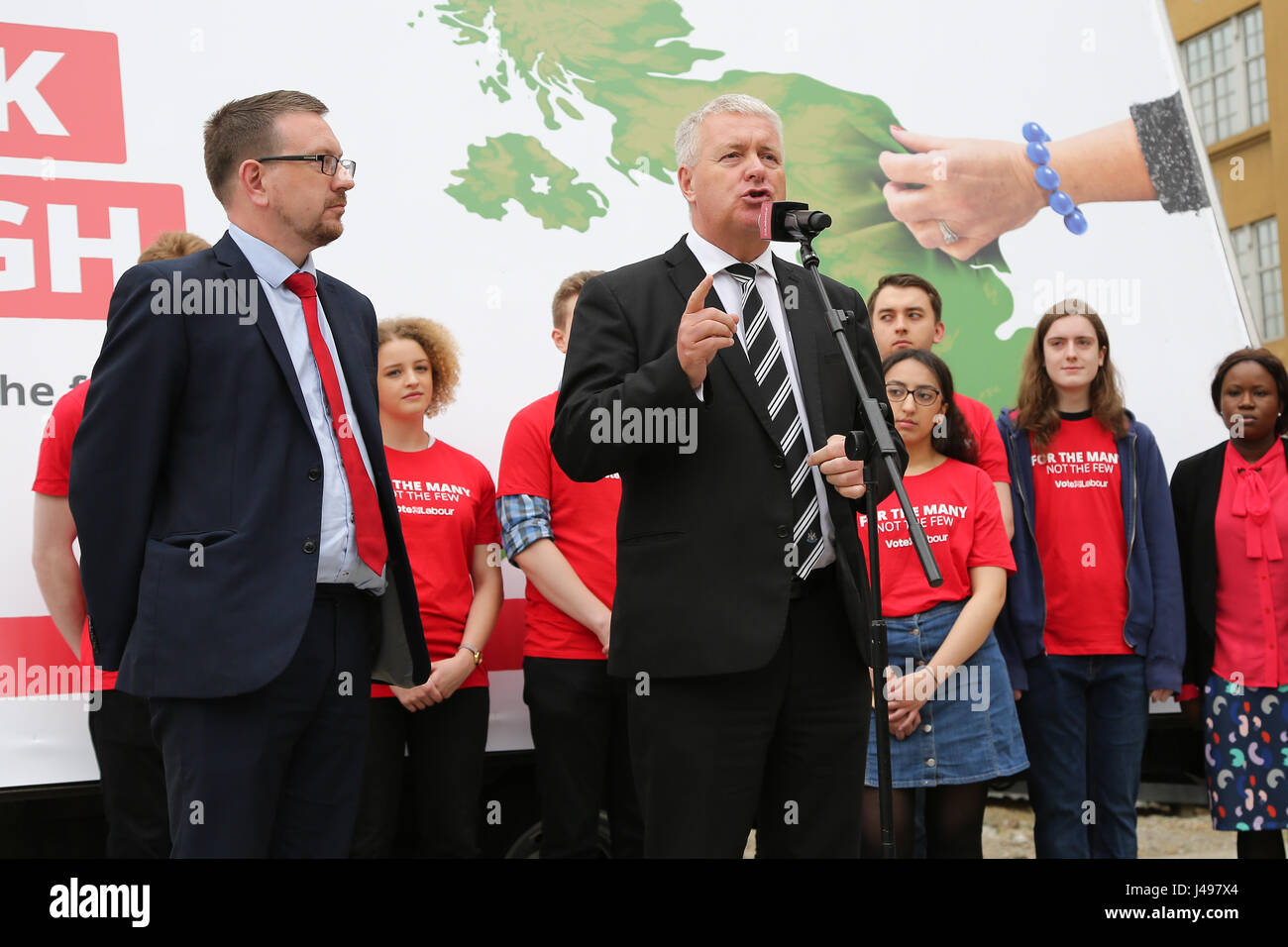 London, UK. 11th May, 2017. Ian Lavery MP launches Labour Party's ...