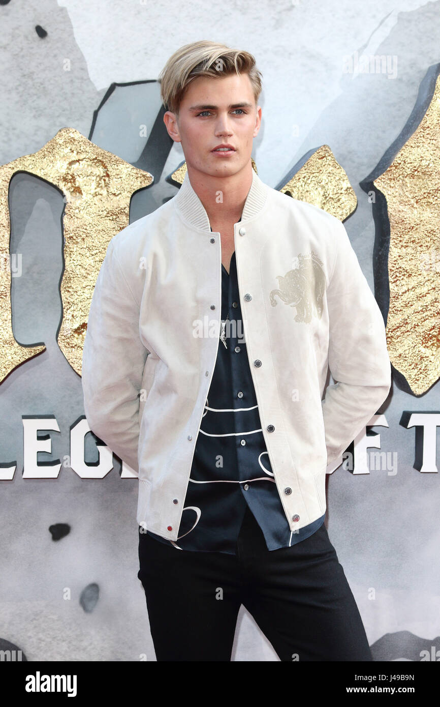 London, UK. Sam Harwood at King Arthur: Legend of the Sword - European ...