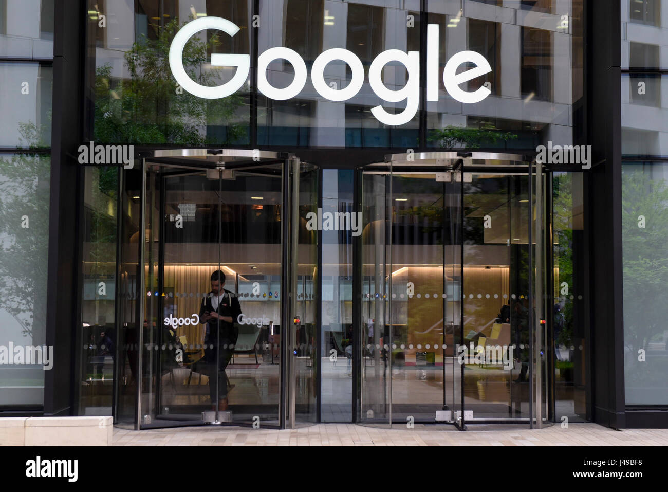 London, UK. 11th May, 2017. The exterior of the London headquarters of ...
