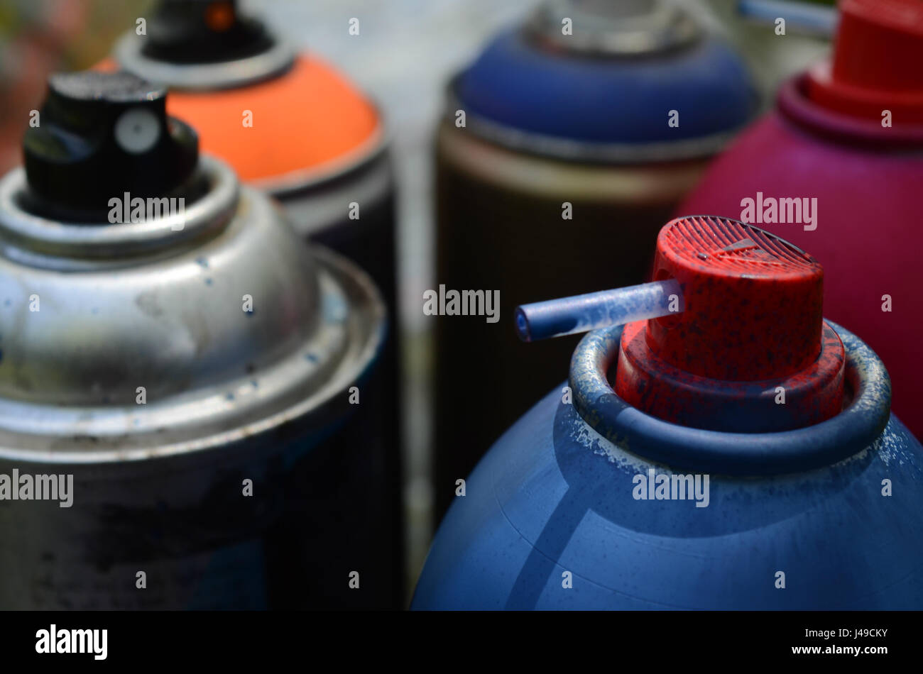 Spray can caps hi-res stock photography and images - Alamy