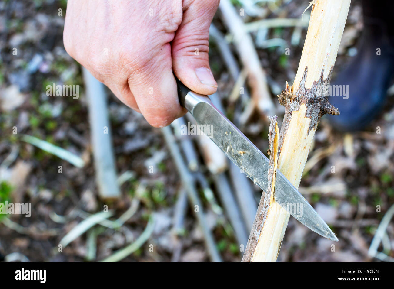 Huntsman knife hi-res stock photography and images - Alamy