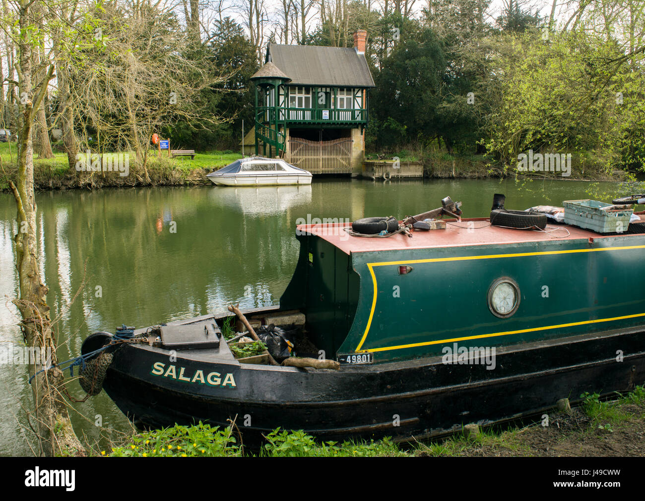 Butty boat hi-res stock photography and images - Alamy