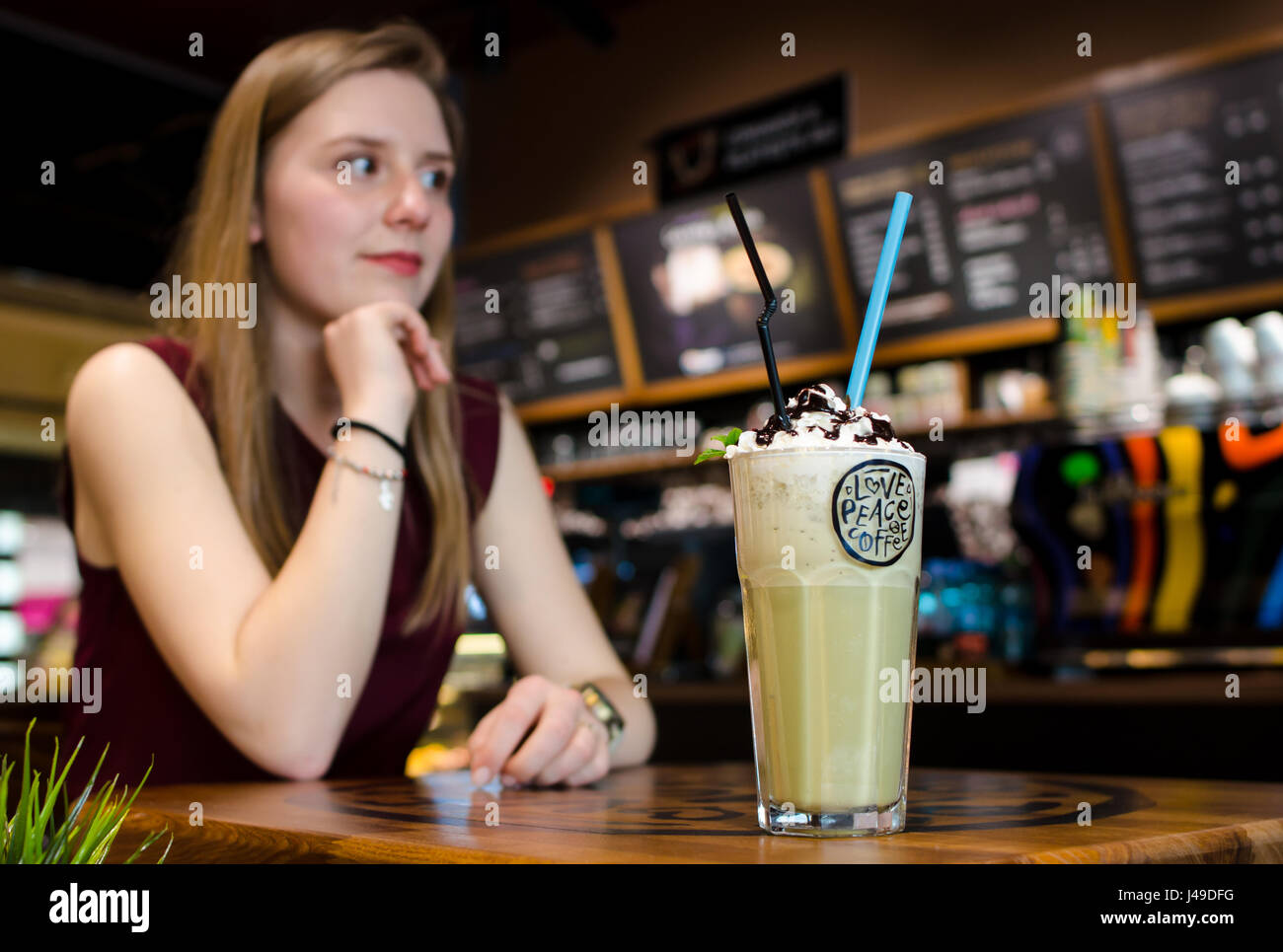 Cafe frappe hi-res stock photography and images - Alamy