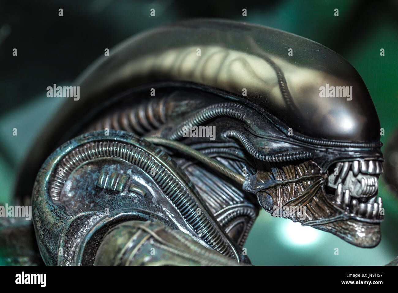 Alien movie figure Stock Photo - Alamy