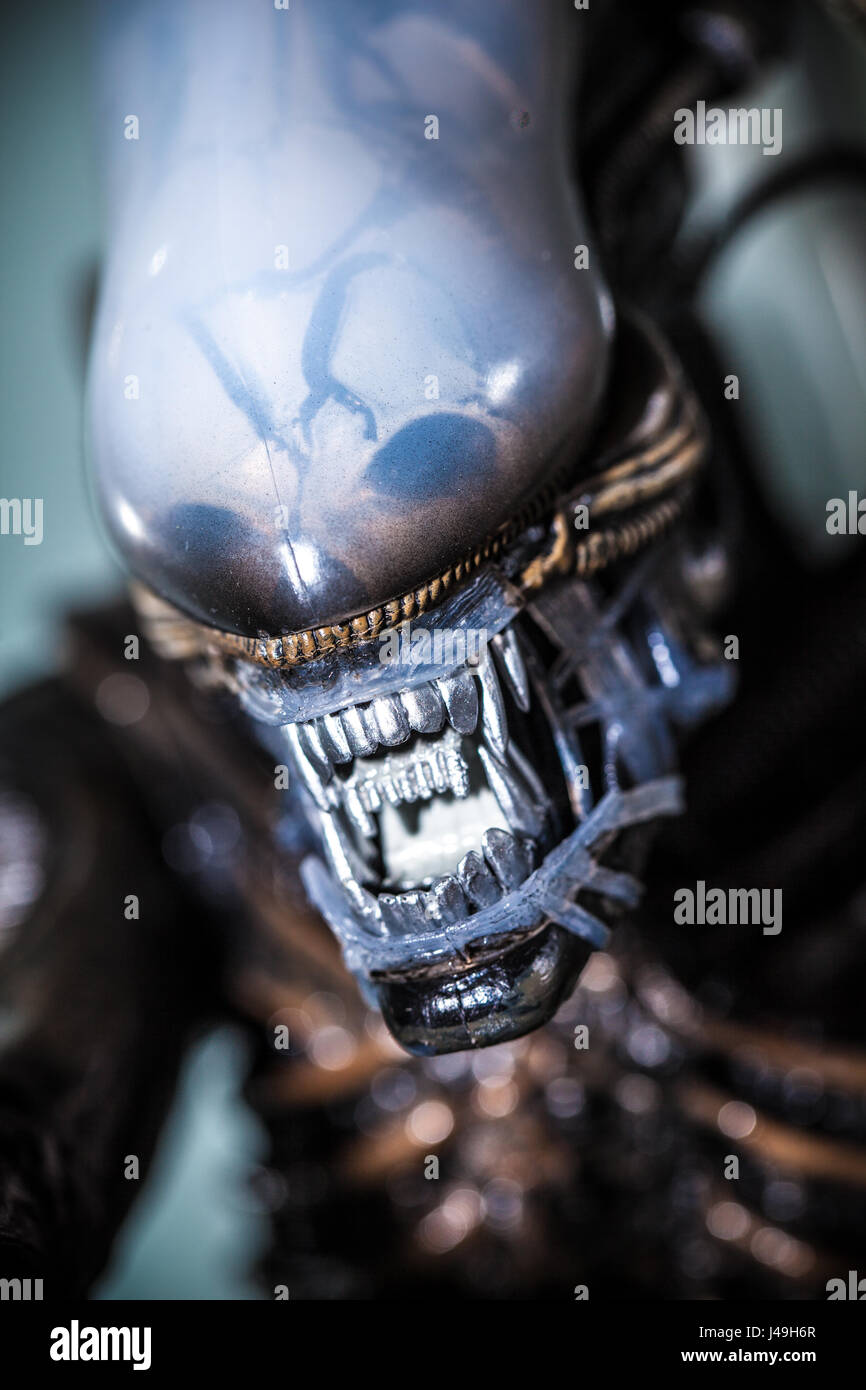Alien movie figure Stock Photo - Alamy