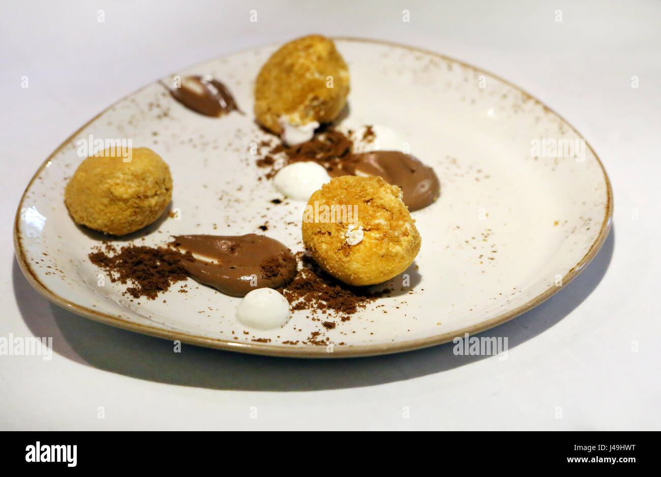 Cheesecake on the plate Stock Photo - Alamy