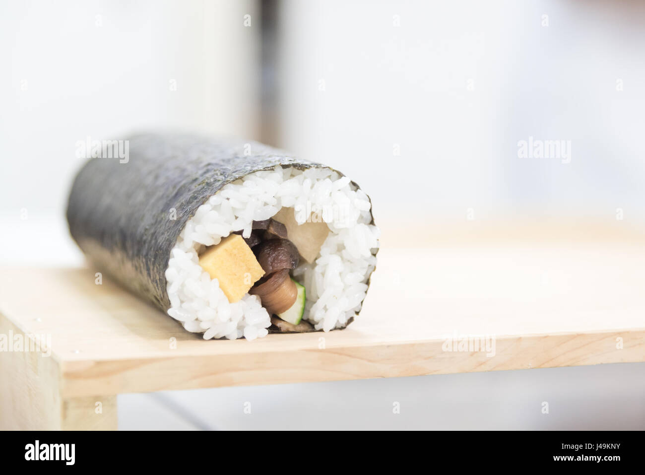 Row of delicious sushi Maki roll ,Japanese food Stock Photo - Alamy