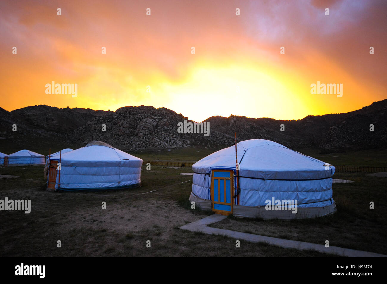 wooden Roof of a yurt in mongolia Stock Photo - Alamy