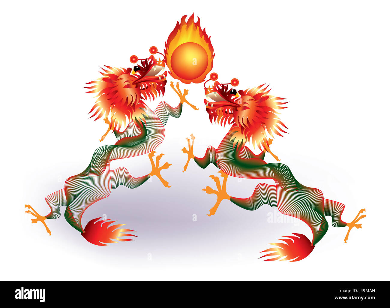 Chinese Dragon Claw Drawing