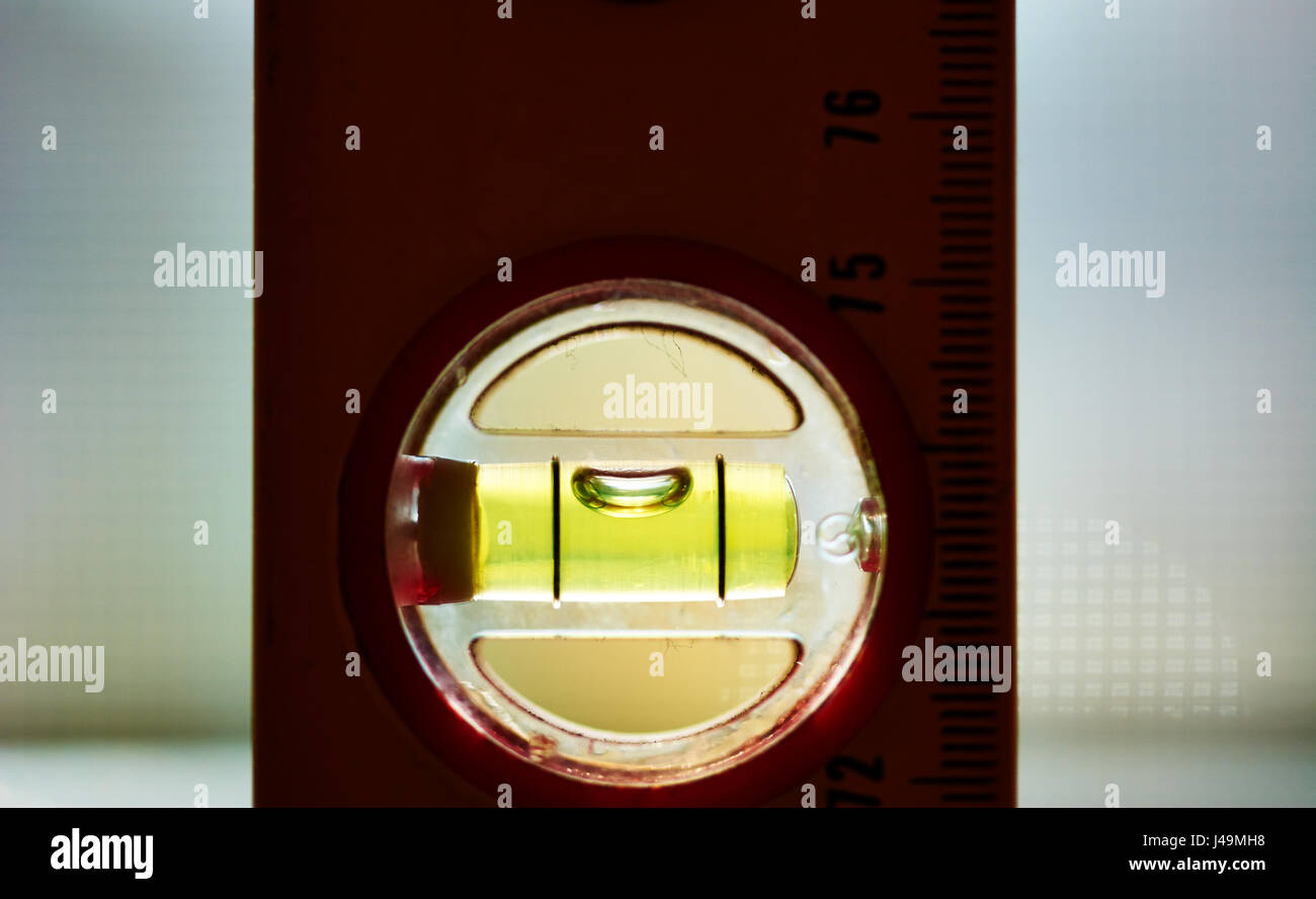 level tube closeup Stock Photo - Alamy