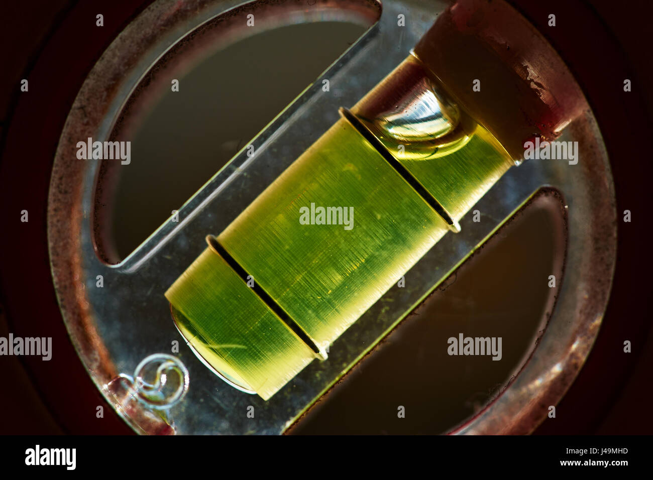 level tube closeup Stock Photo - Alamy