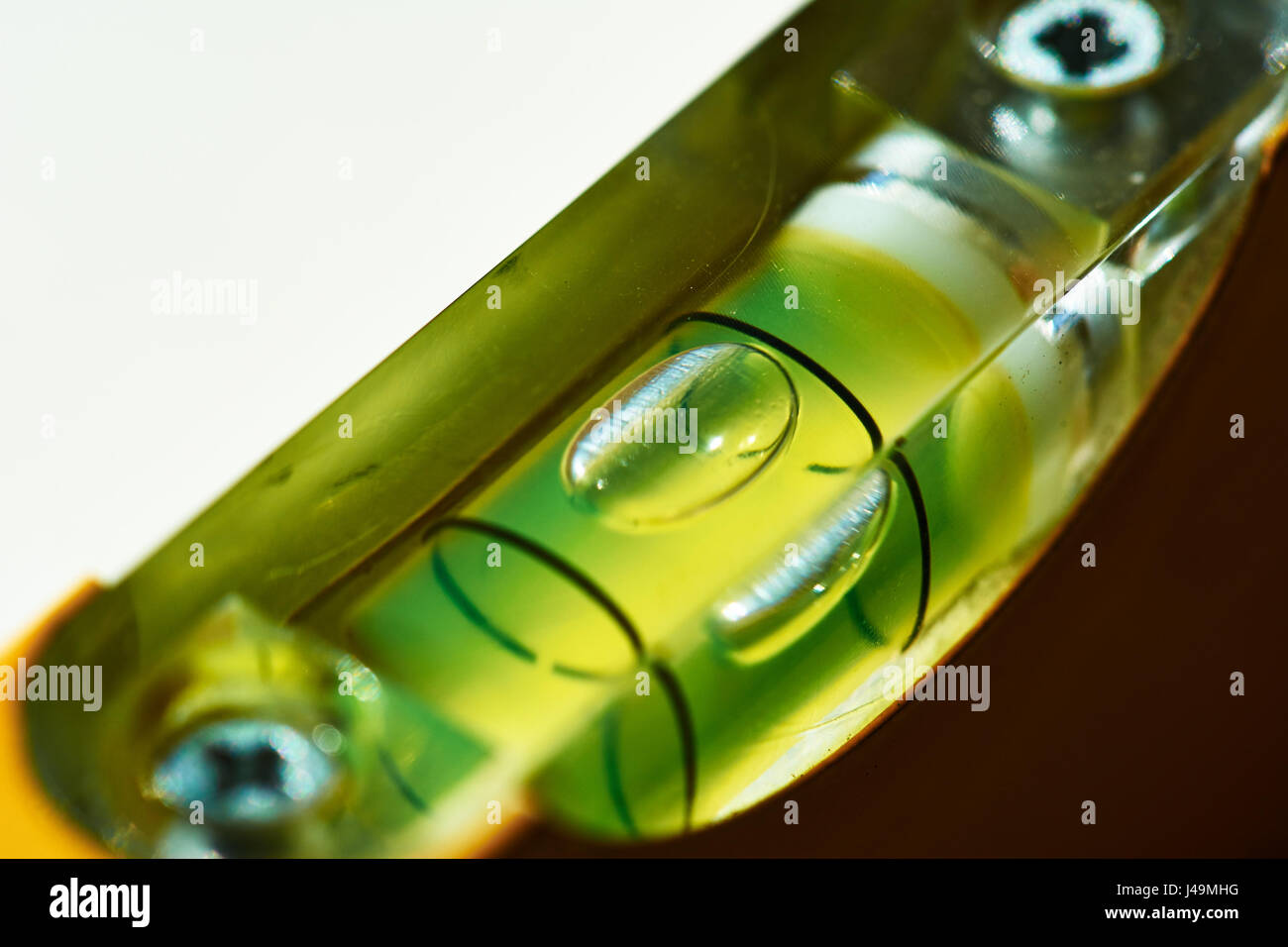 level tube closeup Stock Photo - Alamy
