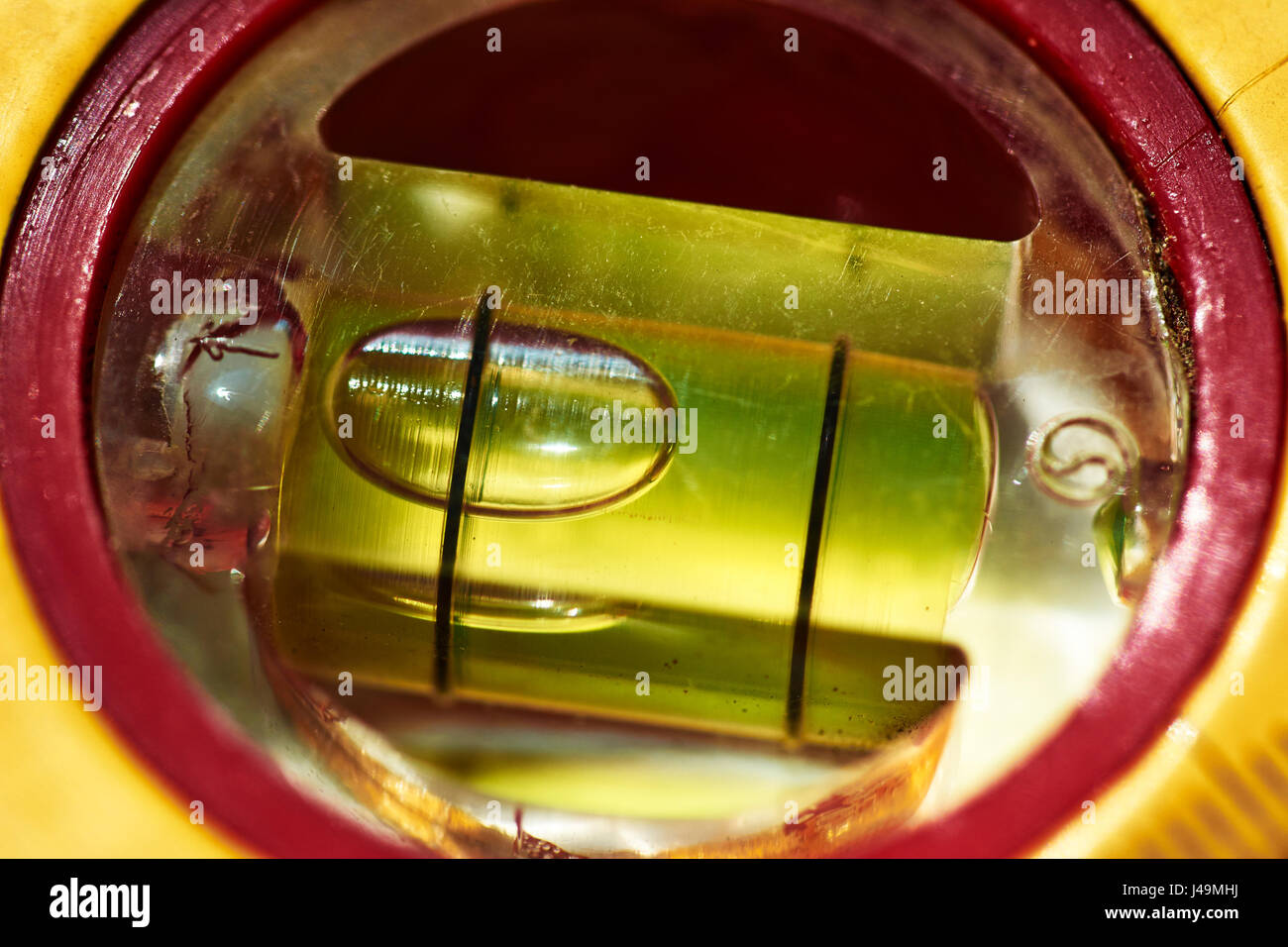 level tube closeup Stock Photo - Alamy