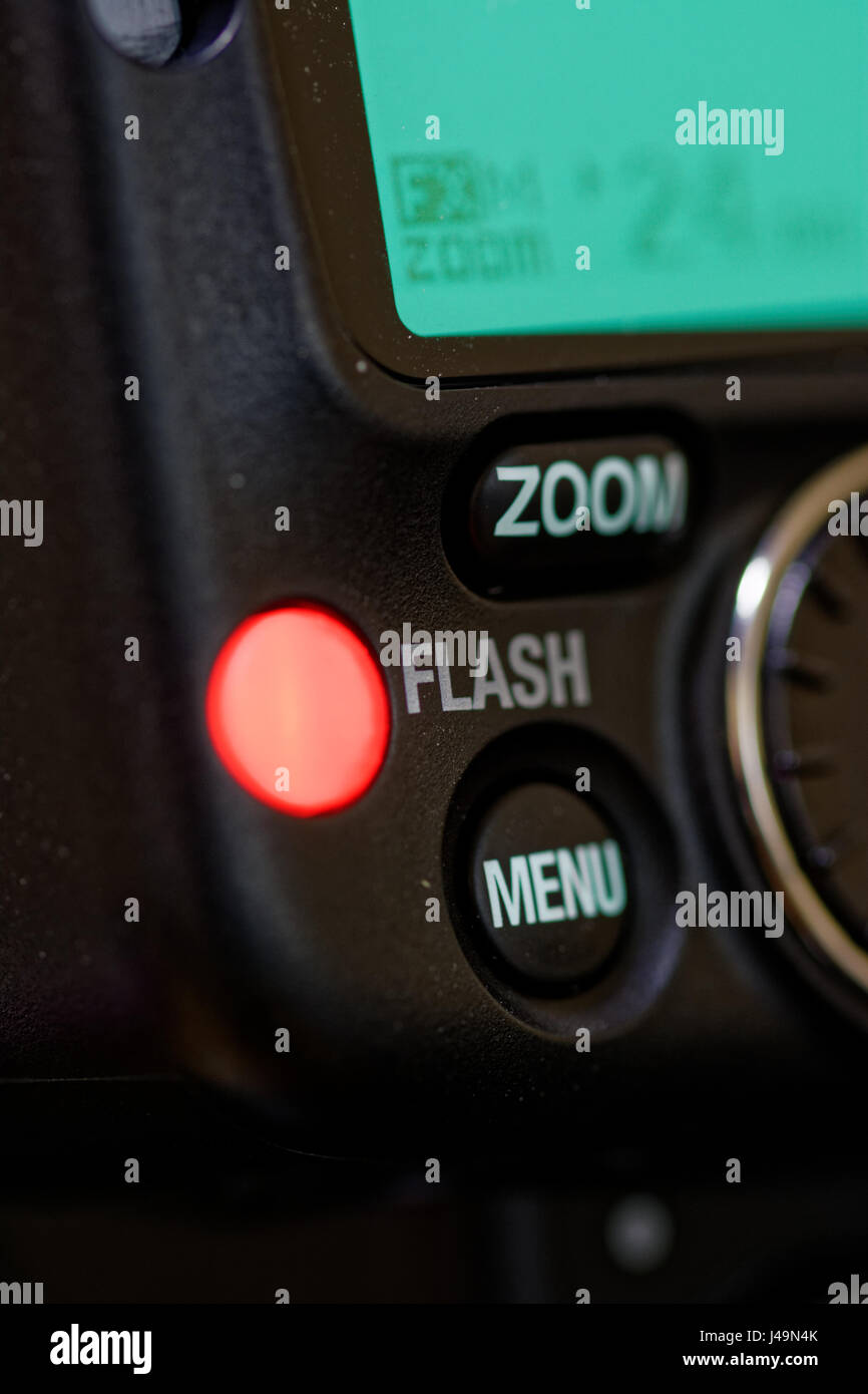 Camera Flash Ready to work Stock Photo - Alamy