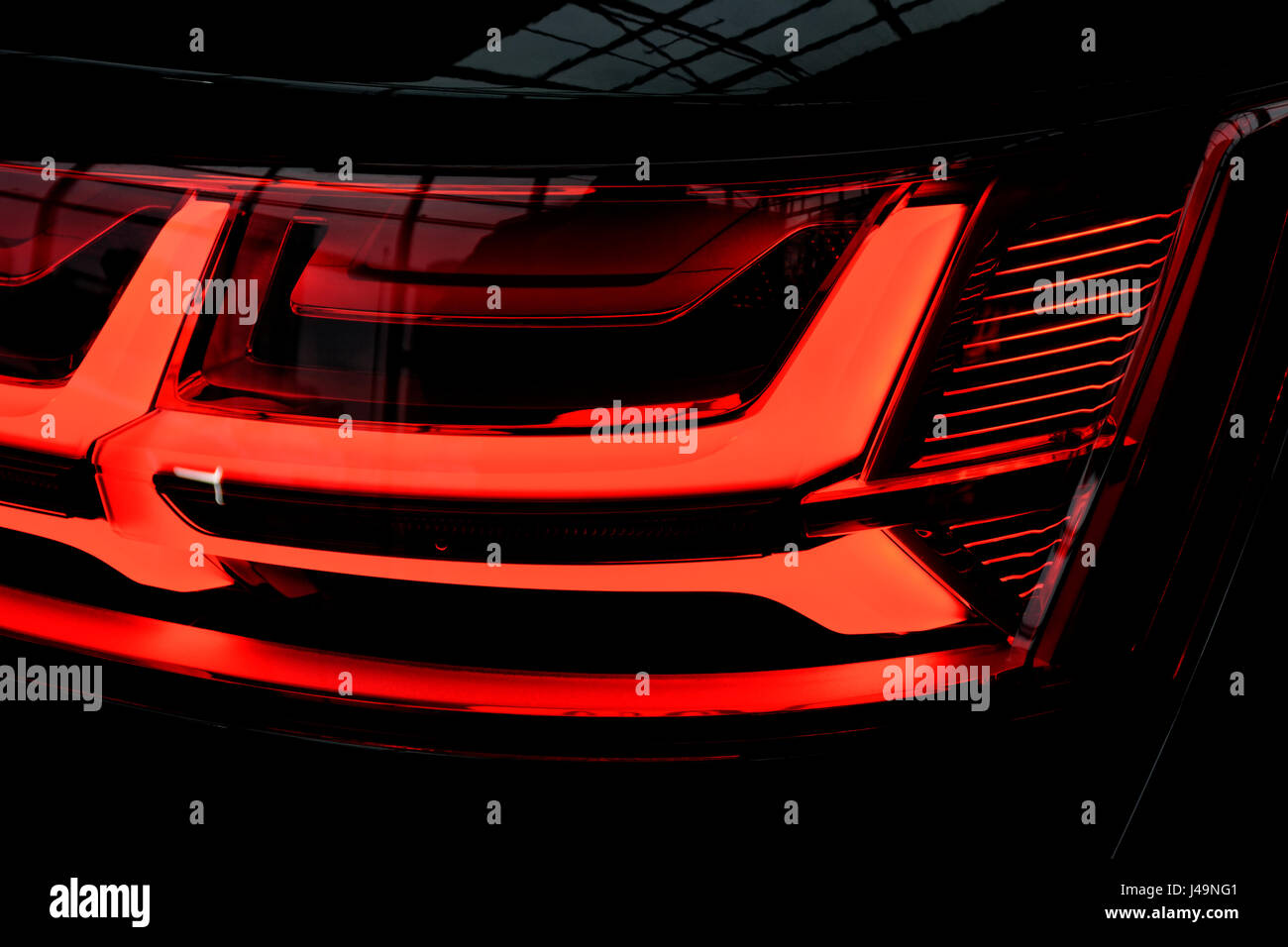 Rear light of a car Stock Photo - Alamy
