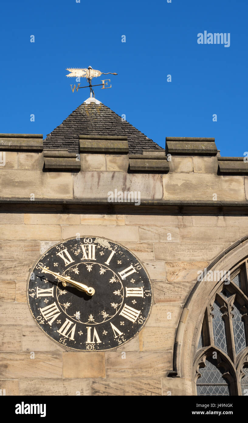 Church clock face hi-res stock photography and images - Alamy