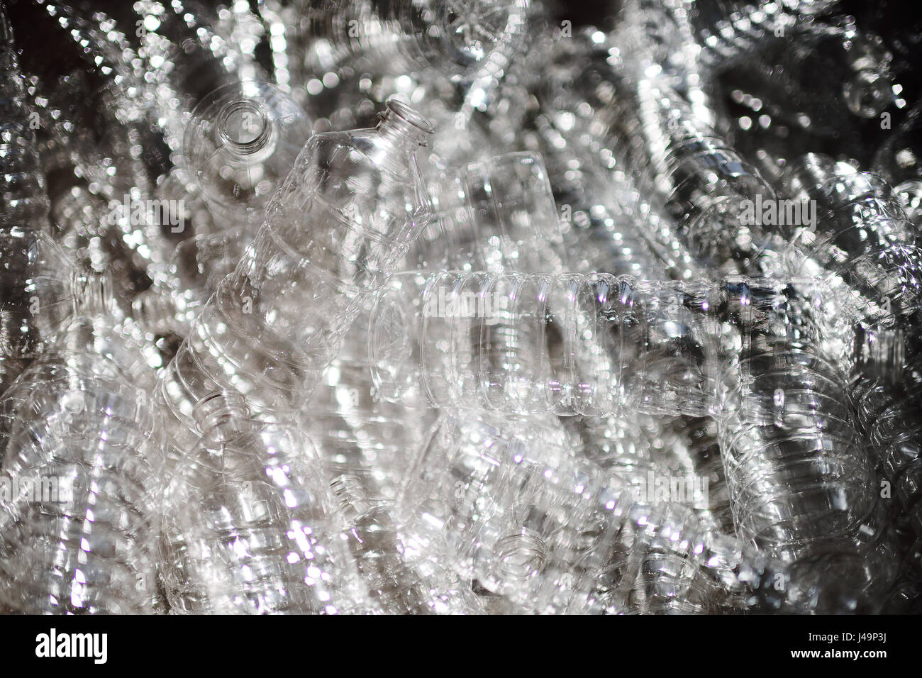 Many plastic bottles Stock Photo - Alamy