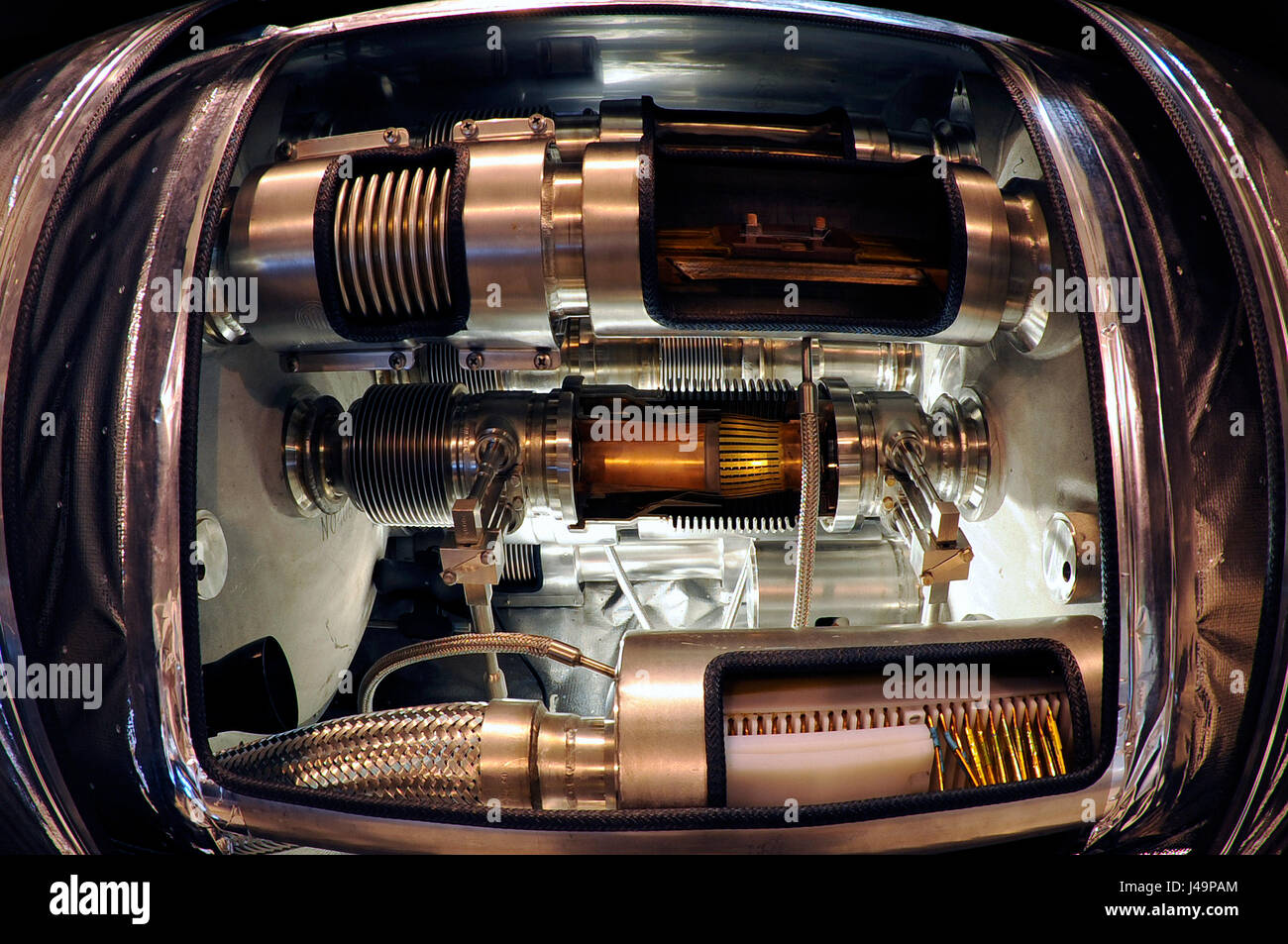 Part CERN's Large Hadron Collider Alice experiment, Atlas Stock Photo ...