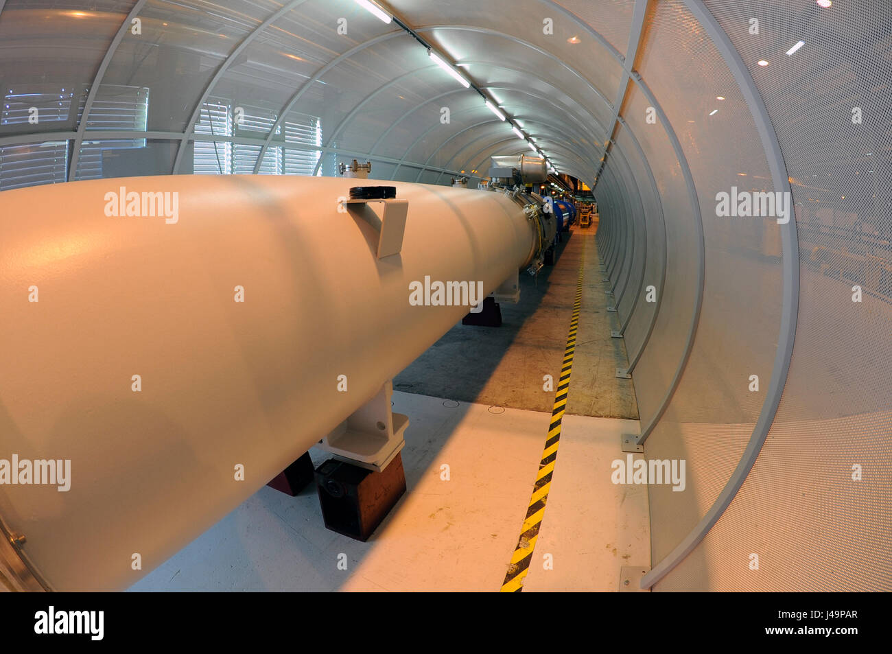 Part CERN's Large Hadron Collider Alice experiment, Atlas Stock Photo ...