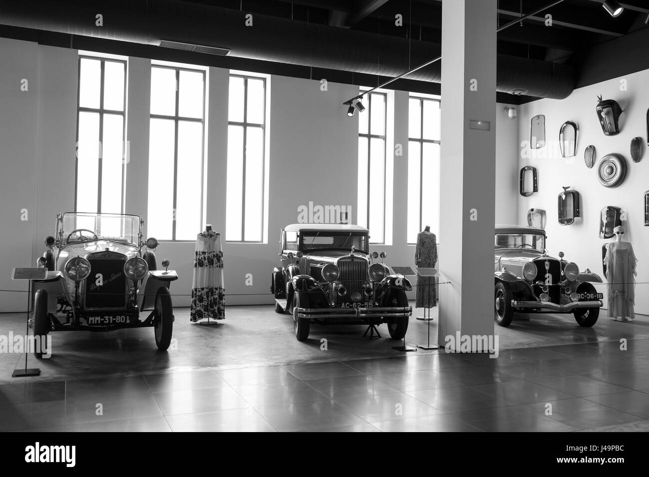 Automobile museum of Málaga, Andalusia, Spain Stock Photo - Alamy
