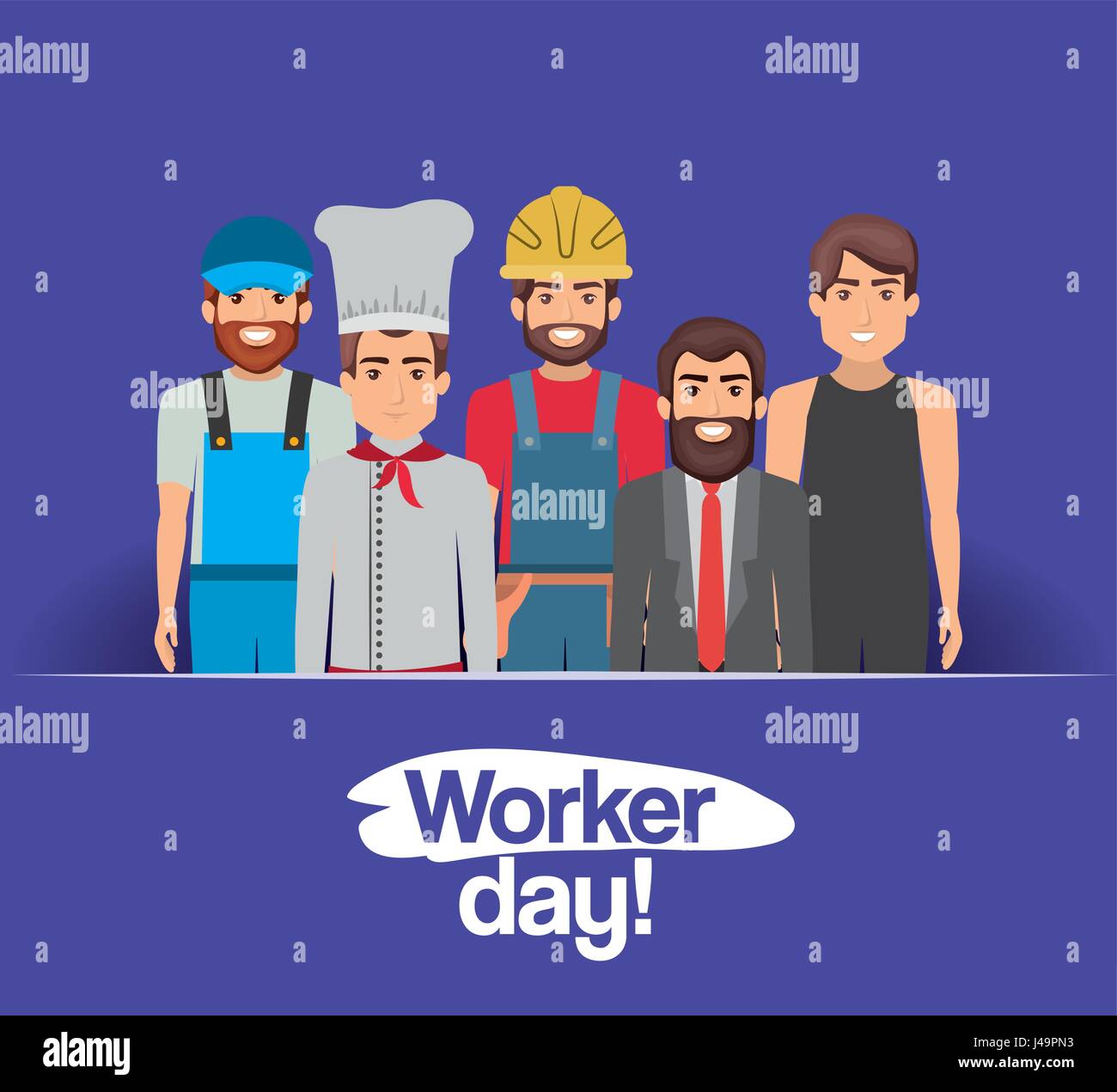 Dark blue uniform Stock Vector Images - Alamy