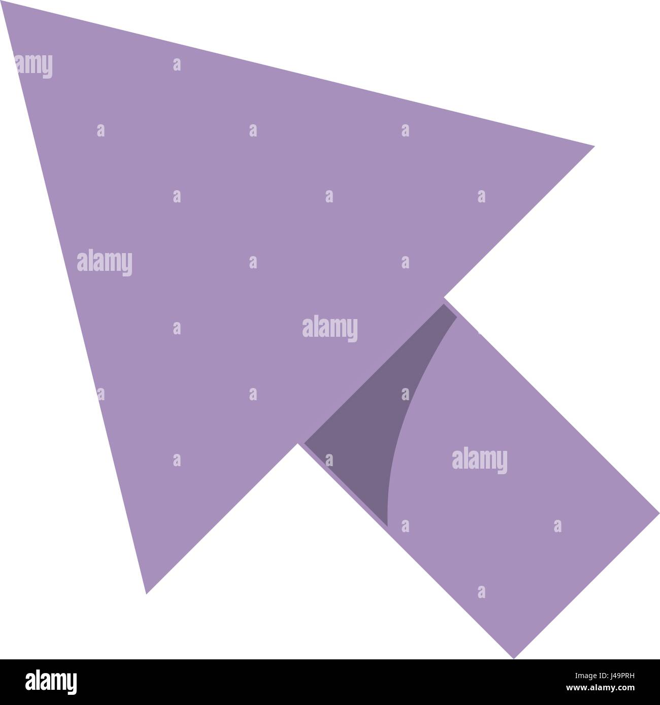 white background with purple arrowhead Stock Vector Image & Art - Alamy