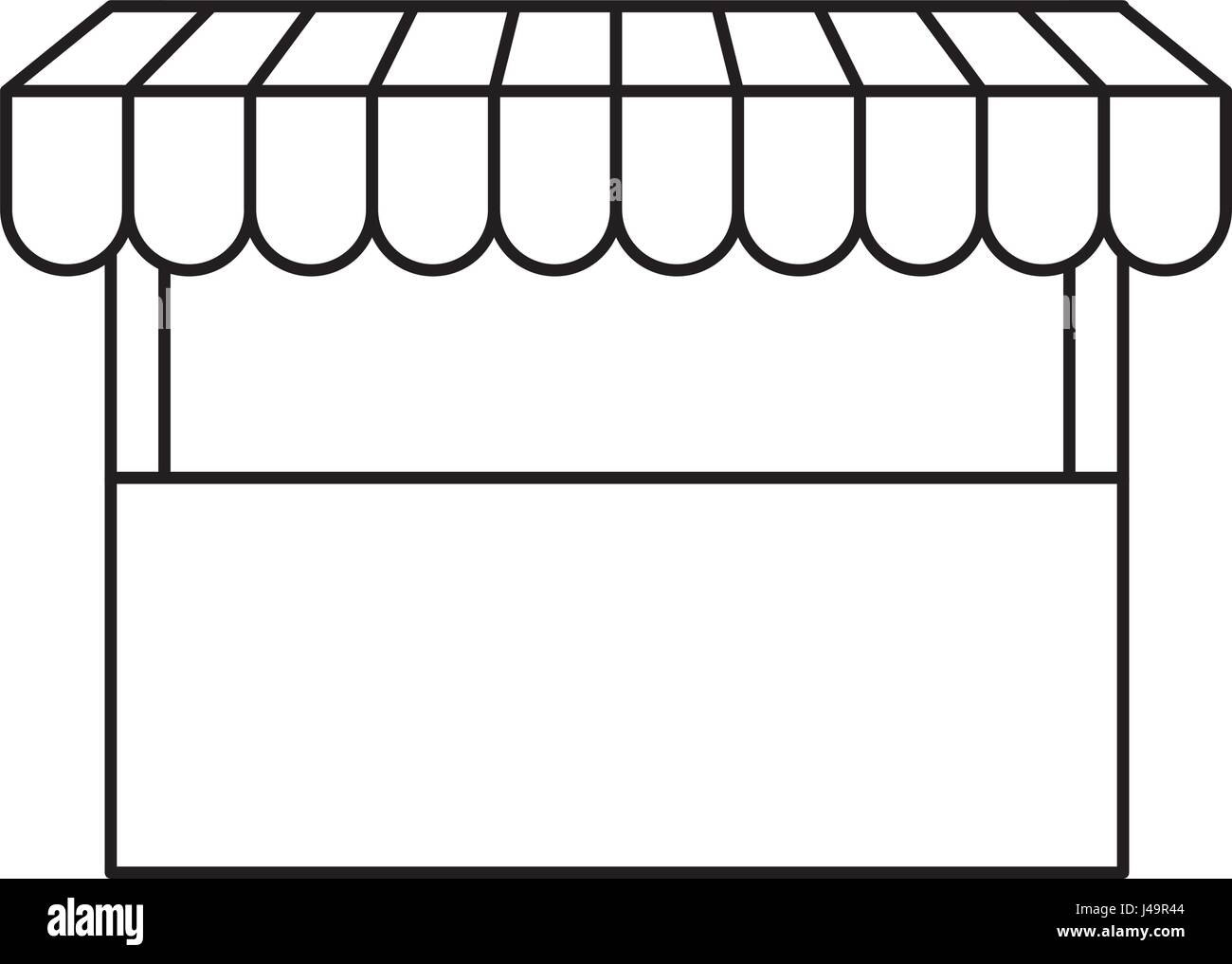 black silhouette of store icon Stock Vector Image & Art - Alamy