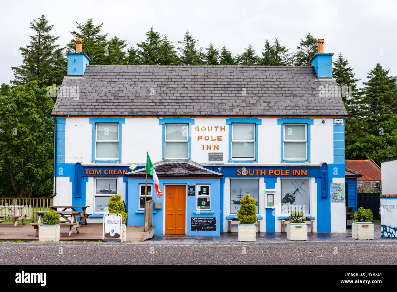 Annascaul, County Kerry, Ireland - The famous South Pole Inn, home of ...