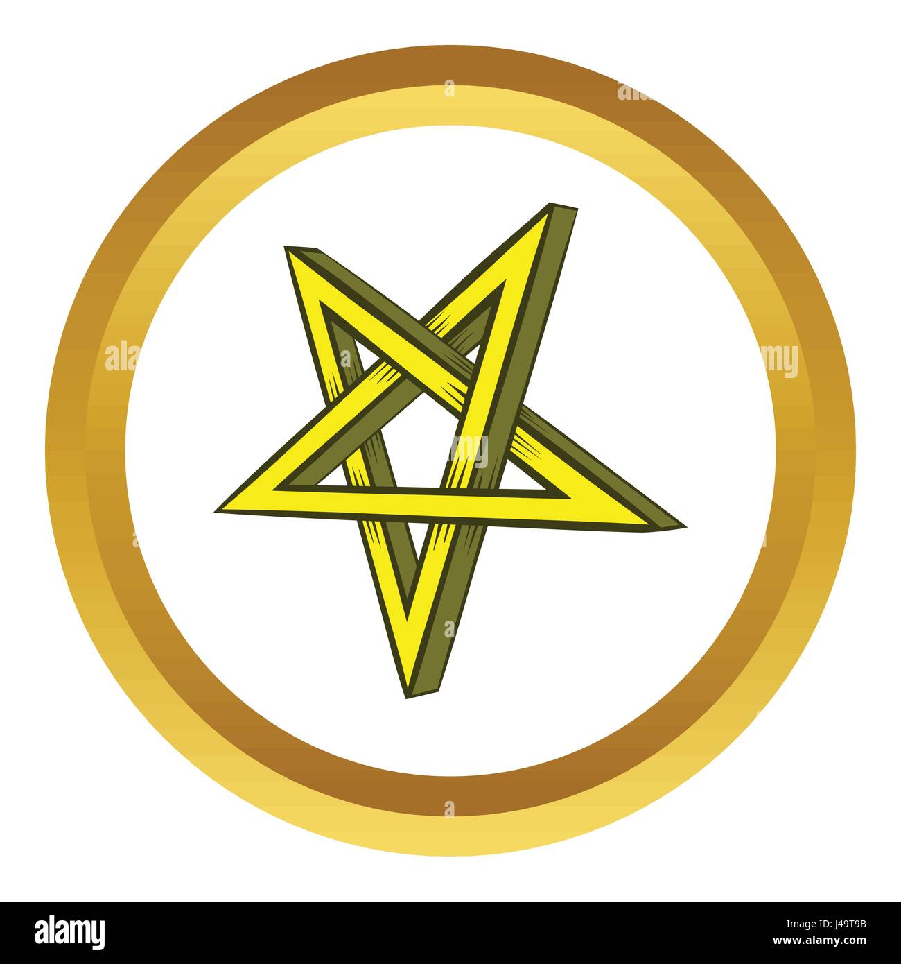 Star vector icon, cartoon style Stock Vector Image & Art - Alamy