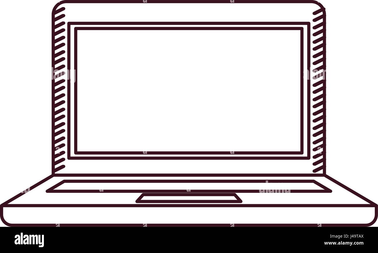 Laptop silhouette hi-res stock photography and images - Alamy