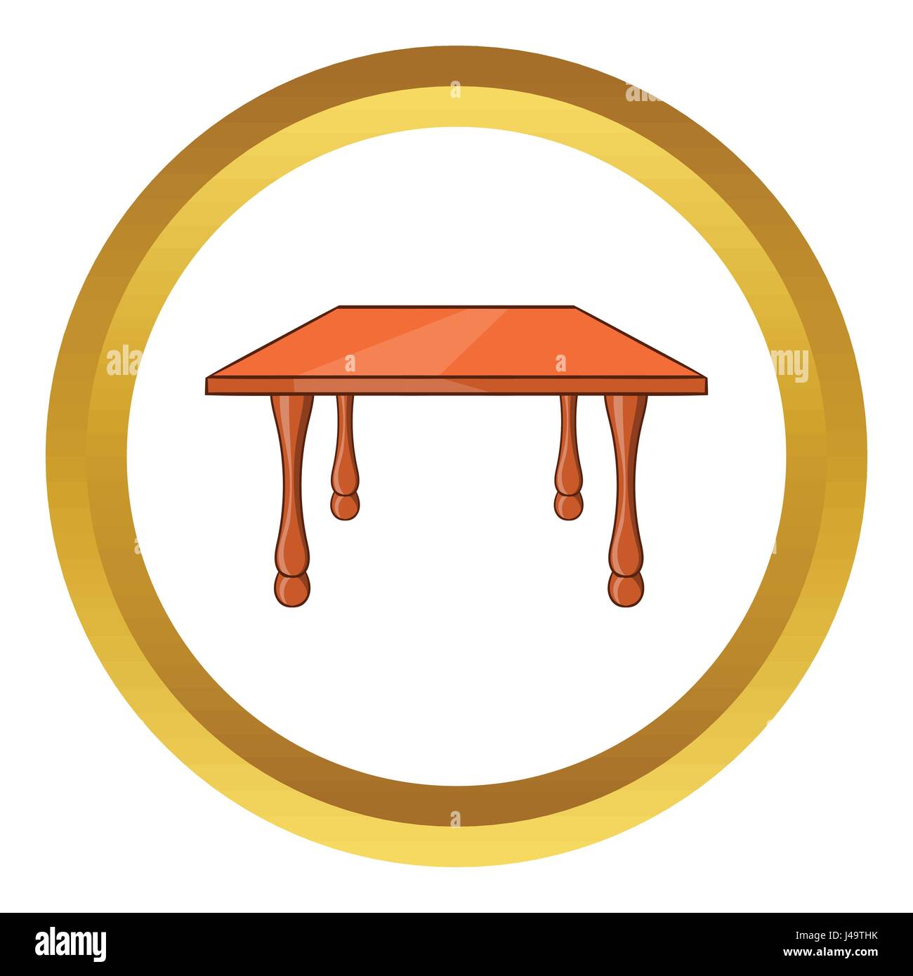 Rest area isolated cartoon Cut Out Stock Images & Pictures - Alamy