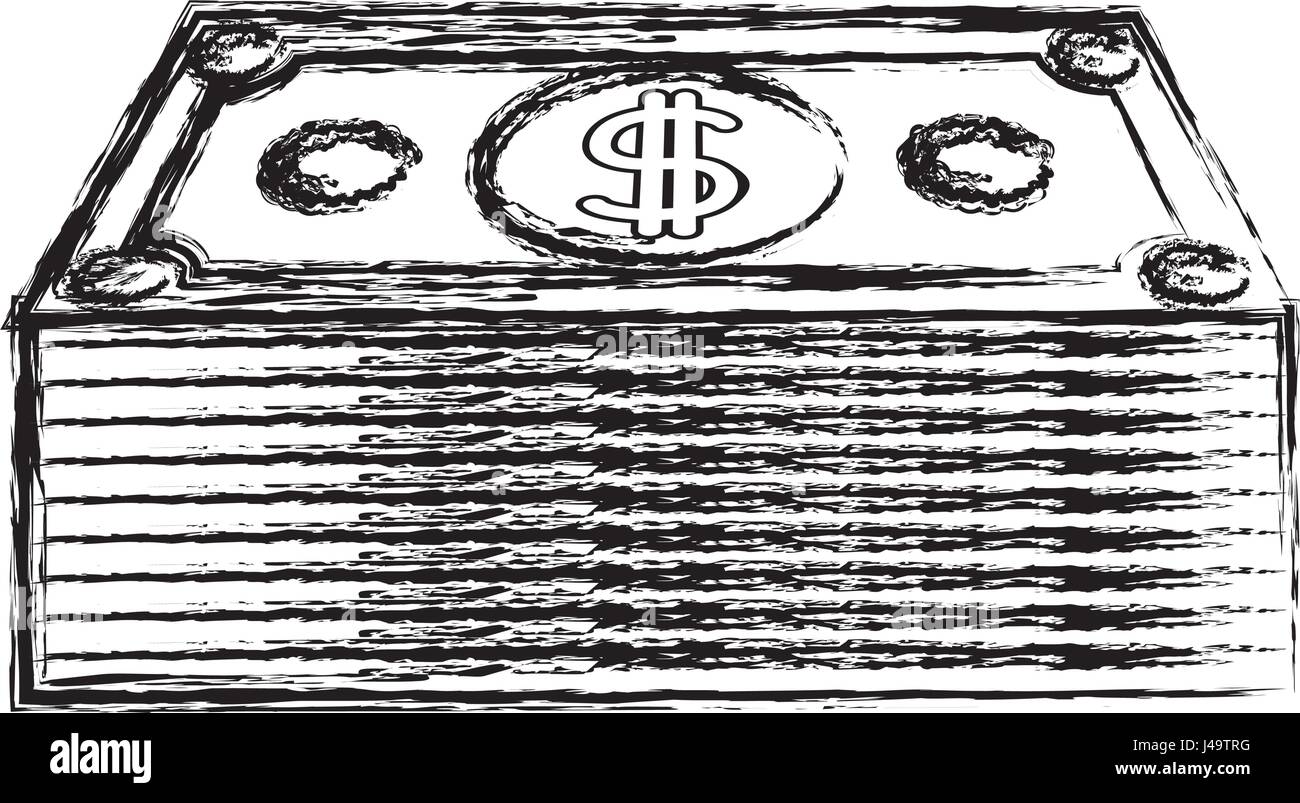 Money Stack Silhouette