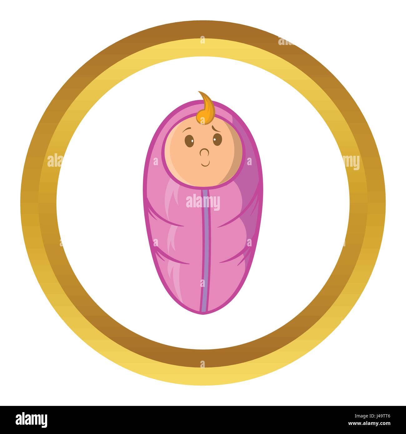 Baby vector icon, cartoon style Stock Vector Image & Art - Alamy