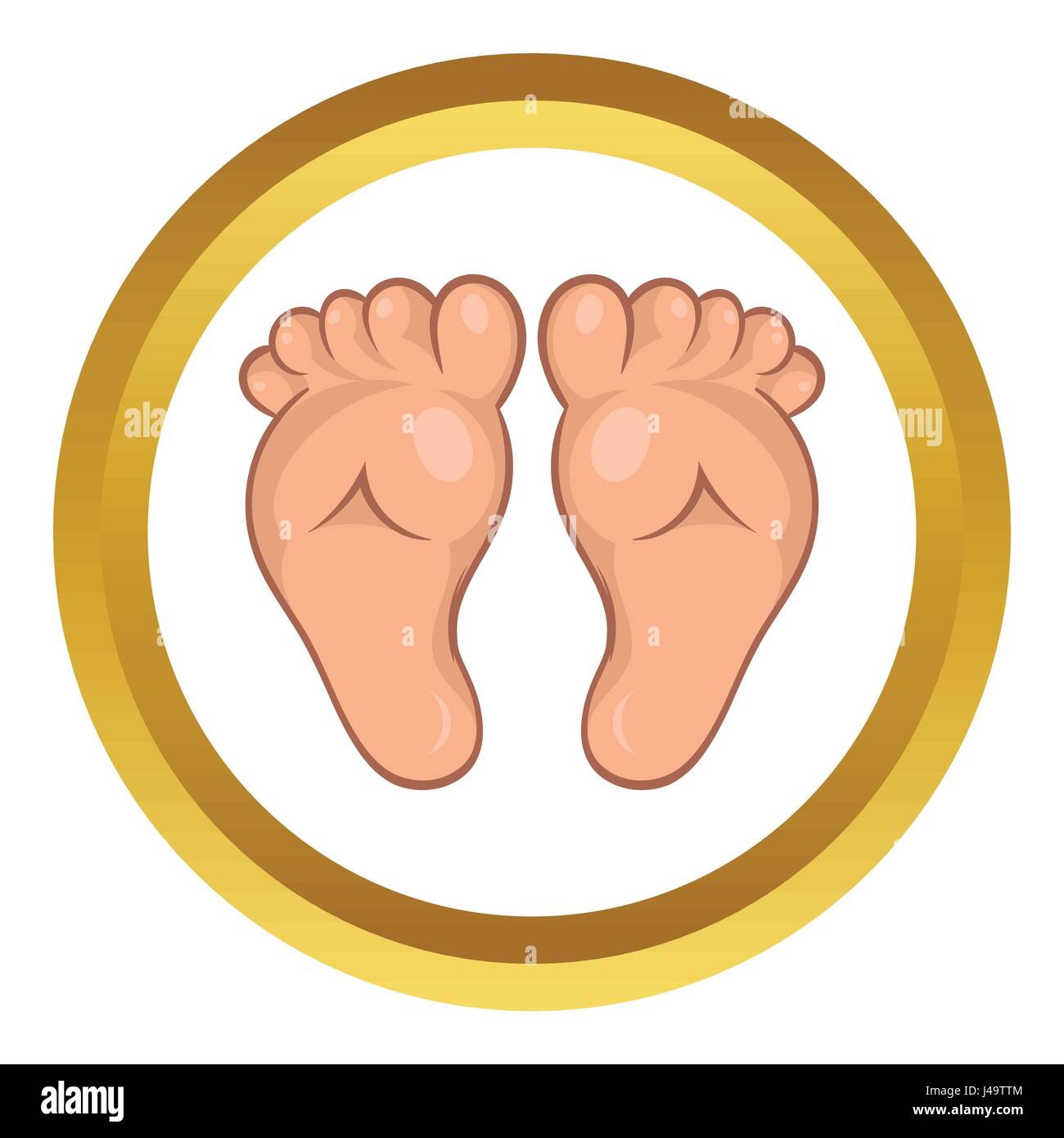 Baby legs vector icon, cartoon style Stock Vector Image & Art - Alamy
