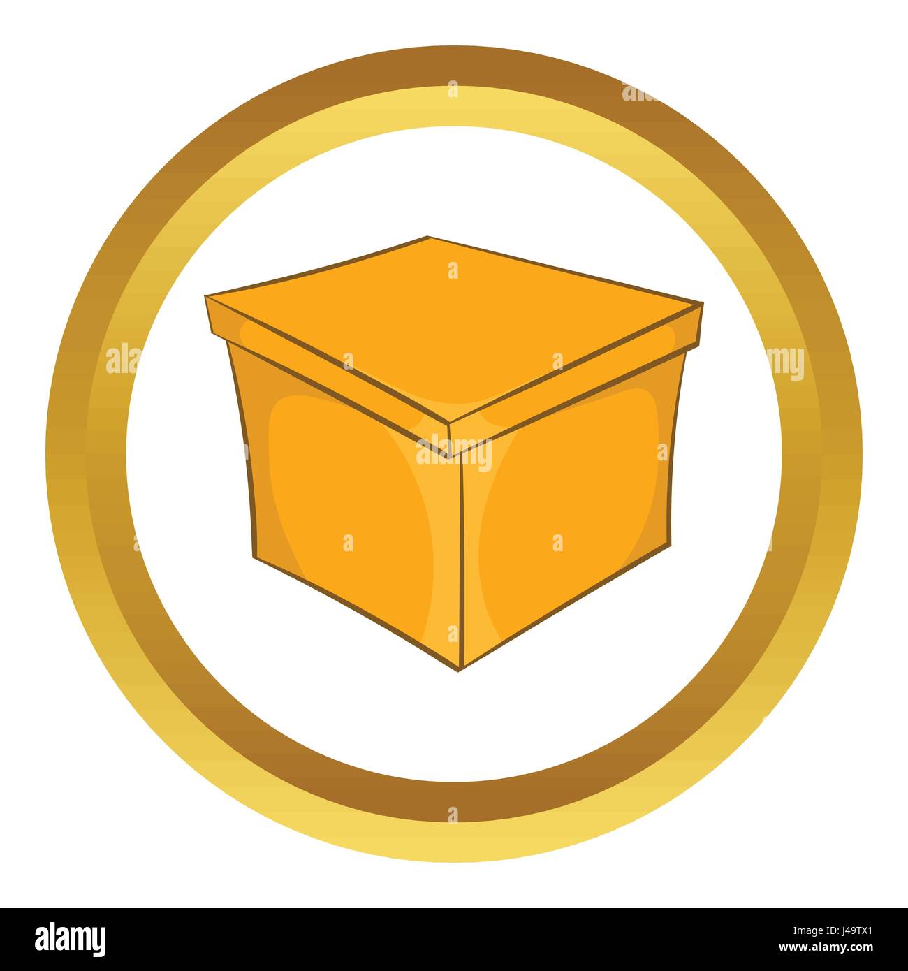 Square box vector icon Stock Vector Image & Art - Alamy
