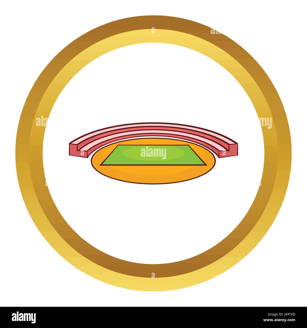 Small sports stadium vector icon Stock Vector Image & Art - Alamy
