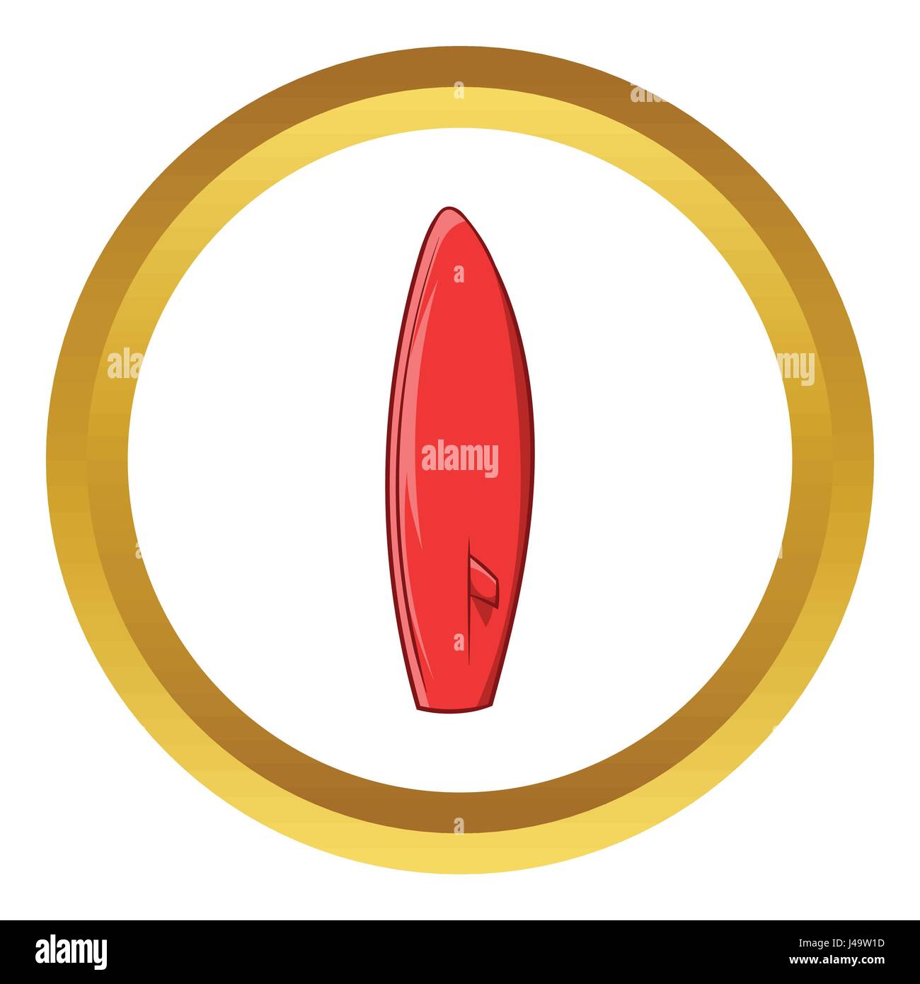 Surfboard vector icon Stock Vector Image & Art - Alamy